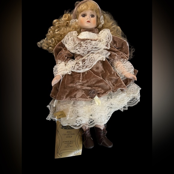 Mann | Toys | Mann Doll Collectors Guild Marla Vintage Porcelain Doll ...